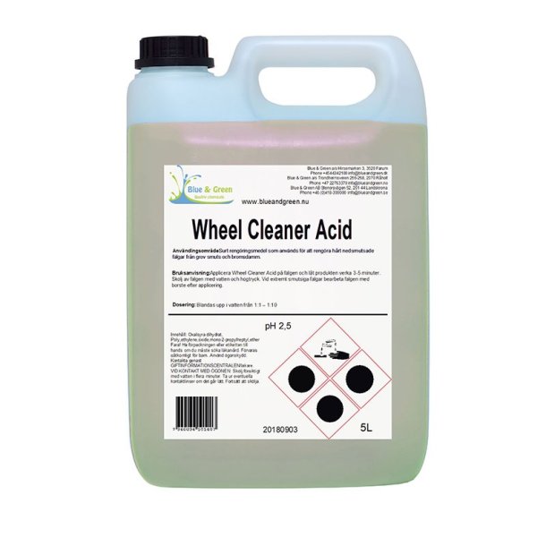 Wheel cleaner acid - Køretøj - Chemi Consult ApS